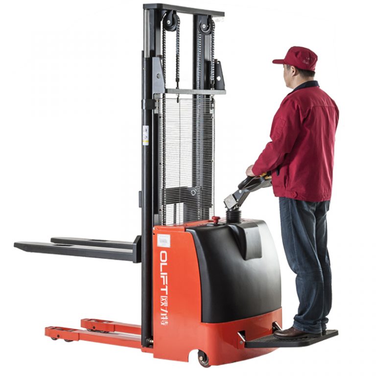 Electric Stacker-ELF – Glass lifter,Forklift truck,Scissor lift—Qingdao ...