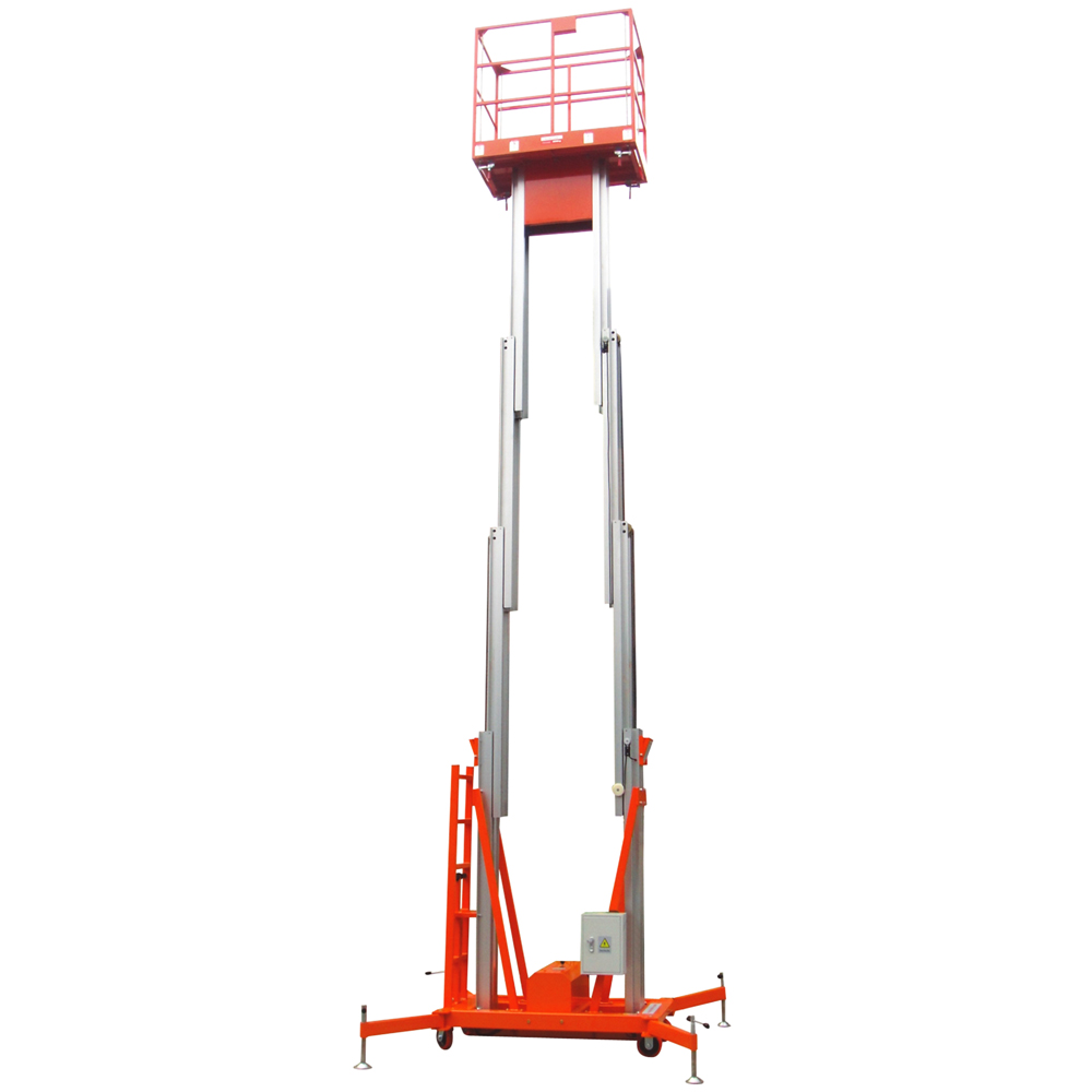 Mobile Aluminium Work Platform – Glass lifter,Forklift truck,Scissor ...