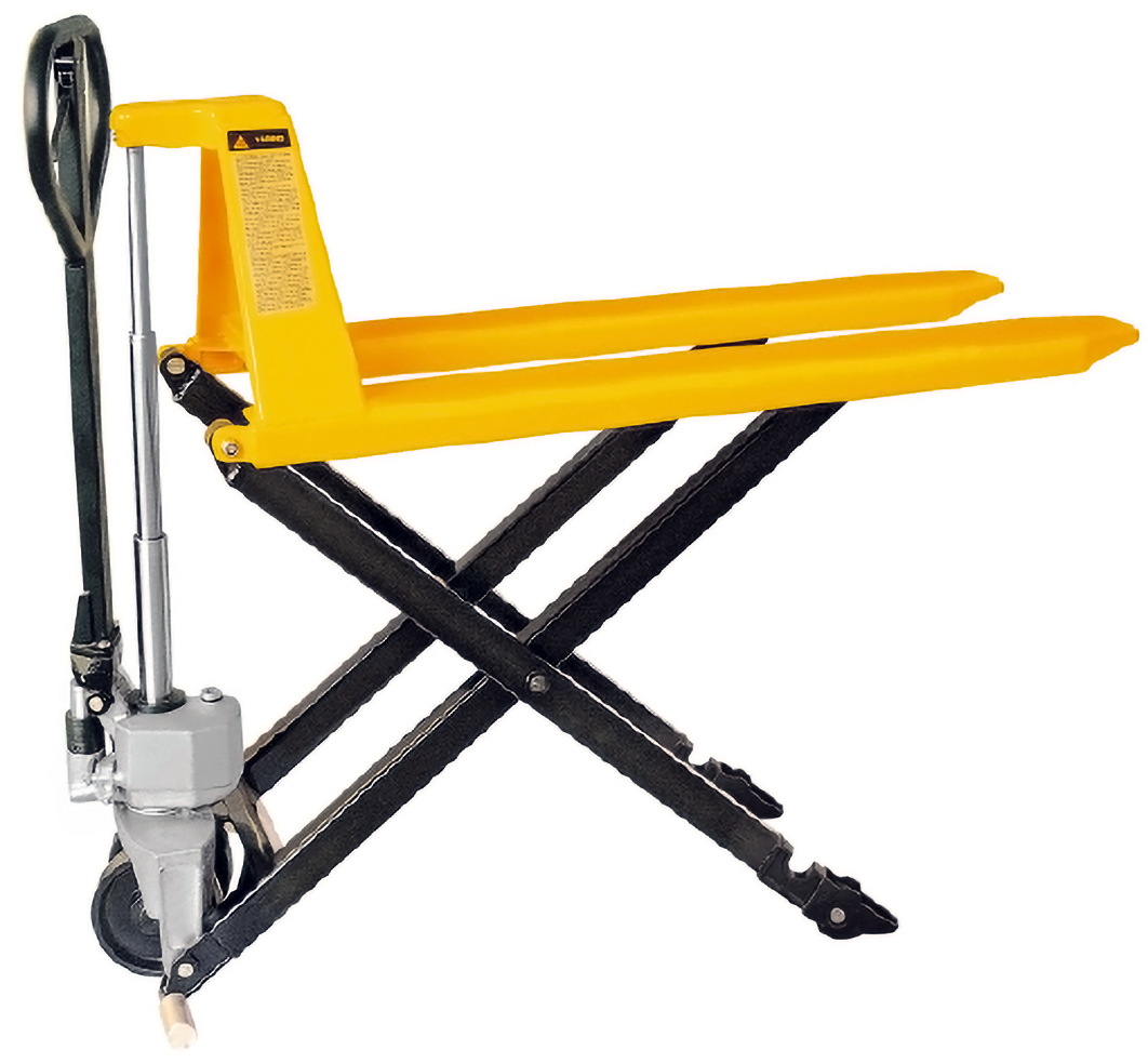 High-lift Scissor Pallet Truck – Glass lifter,Forklift truck,Scissor ...